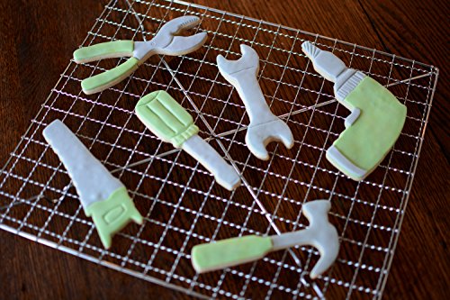 R&M International Construction Tool 6-Piece Cookie Cutter Set, 1-Pack, Metallic