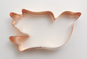 folk dove bird cookie cutter