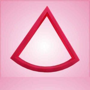 pink watermelon triangle slice cookie cutter