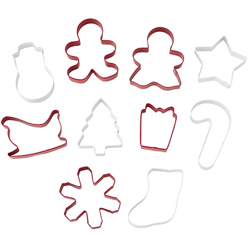 Wilton 10-Piece Christmas Cookie Cutter Set