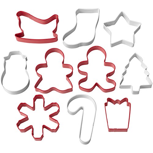 Wilton 10-Piece Christmas Cookie Cutter Set