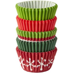 Mini Baking Cups-Holiday 150/Pkg