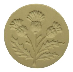 brown bag thistle cookie stamp - british isle series