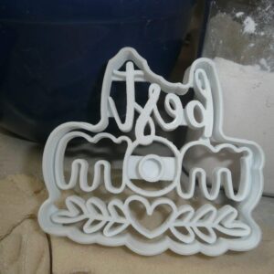 BEST MOM WITH HEART MOTHERS DAY CELEBRATION LOVE COOKIE CUTTER MADE IN USA PR3475