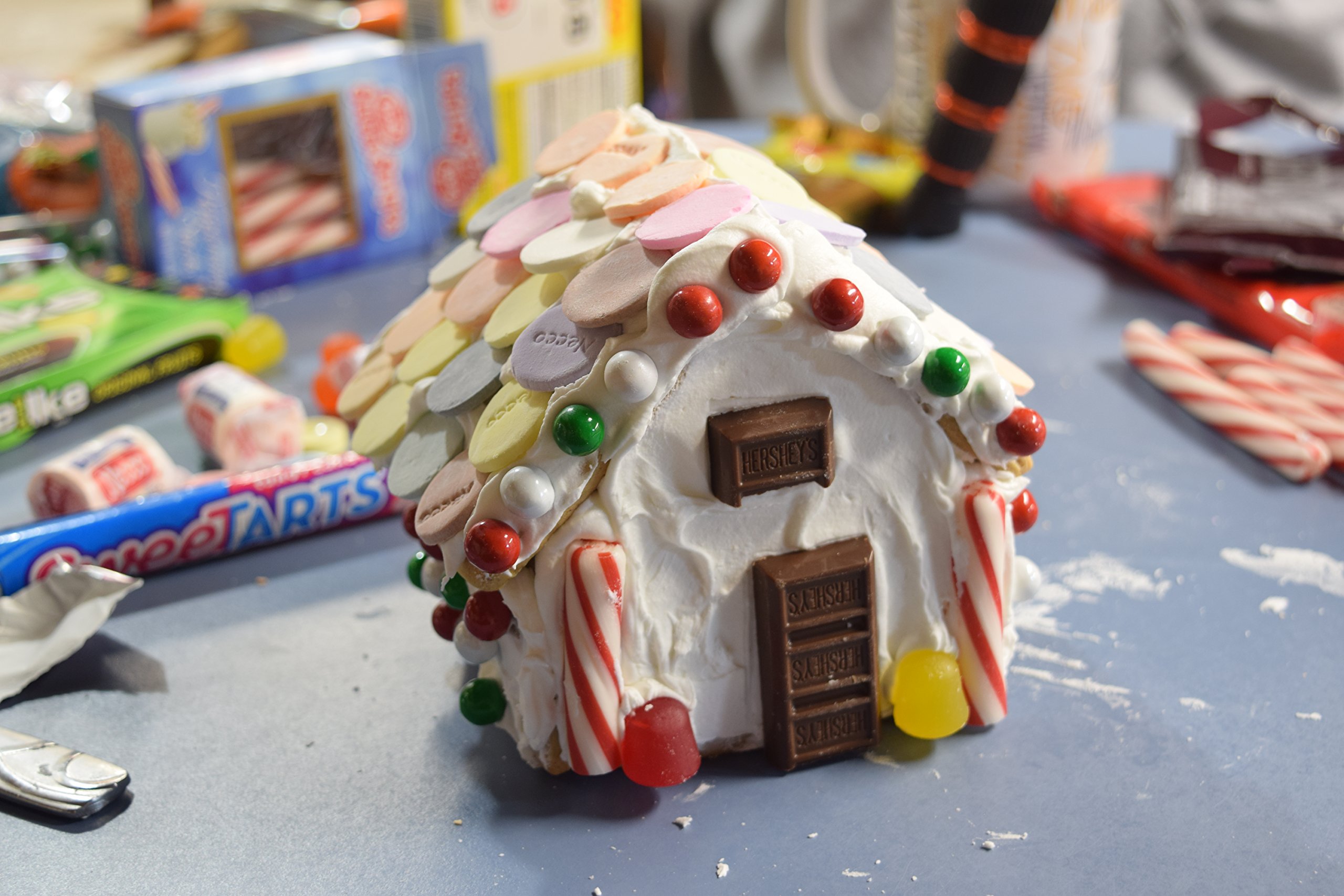 Bake Your Own Small Gingerbread House Kit 3 Piece Copper Christmas Cookie Cutter Set by The Fussy Pup