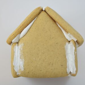 Bake Your Own Small Gingerbread House Kit 3 Piece Copper Christmas Cookie Cutter Set by The Fussy Pup