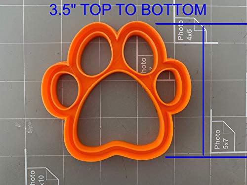 Dog Paw Cookie Cutter Style Set of 3