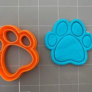 Dog Paw Cookie Cutter Style Set of 3