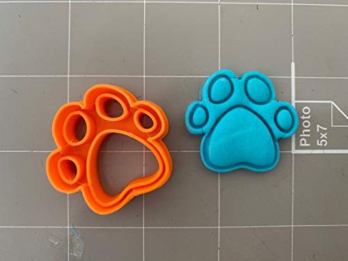 Dog Paw Cookie Cutter Style Set of 3