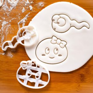 Sperm & Egg cookie cutters, 2 pieces - Bakerlogy