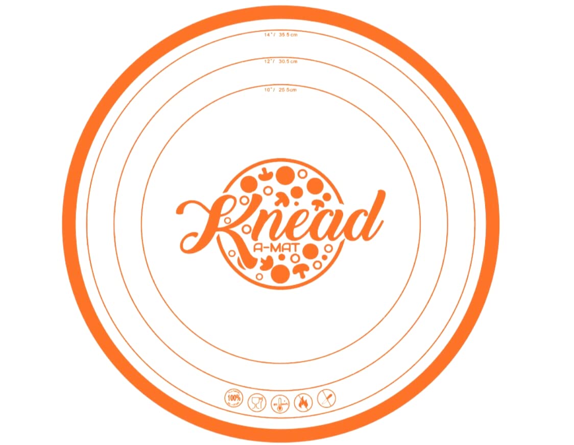 Knead-A-Mat Large Round Silicone Dough Mat