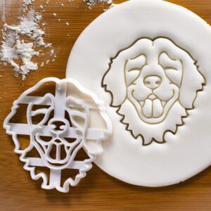 Set of 2 Golden Retriever cookie cutters (Designs: Face & Body), 2 pieces - Bakerlogy