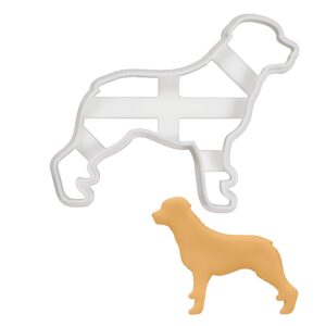 rottweiler body cookie cutter, 1 piece - bakerlogy