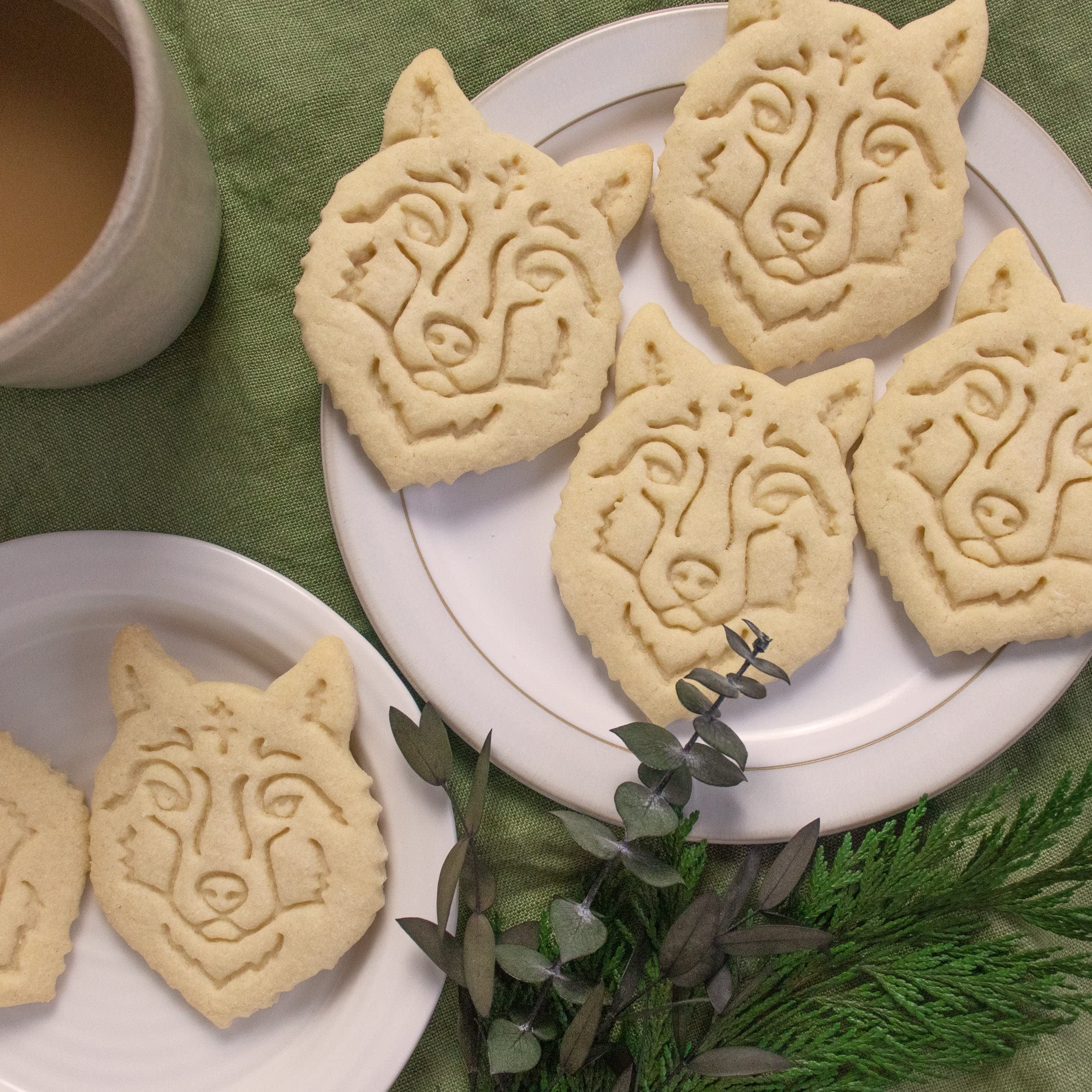 Wolf Face cookie cutter, 1 piece - Bakerlogy