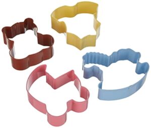 wilton baby theme cookie cutter 4 piece set