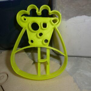 CUTESY ANIMAL FACE HEAD ZOO SAFARI THEME SET OF 5 COOKIE CUTTERS MADE IN USA PR1460