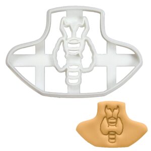 thyroid gland cookie cutter, 1 piece - bakerlogy