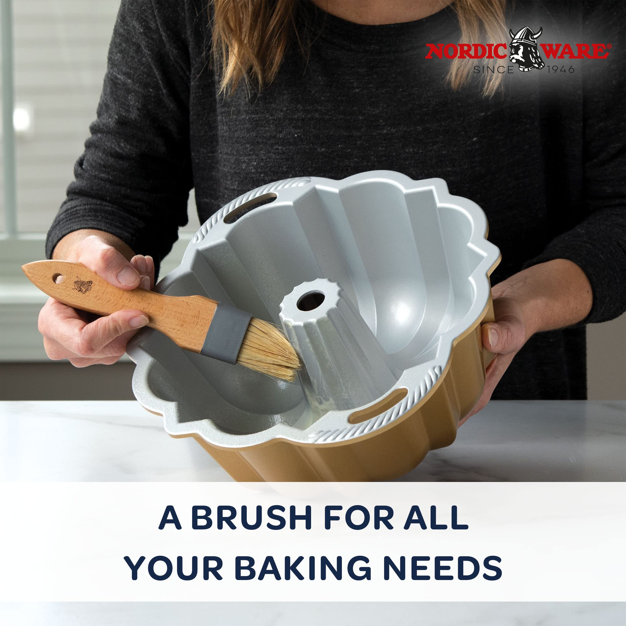 Natural Bristle Pastry Brush