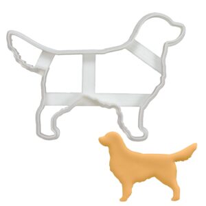 golden retriever body cookie cutter, 1 piece - bakerlogy