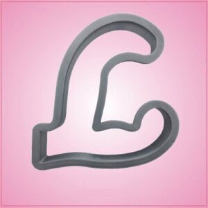 cursive letter l cookie cutter