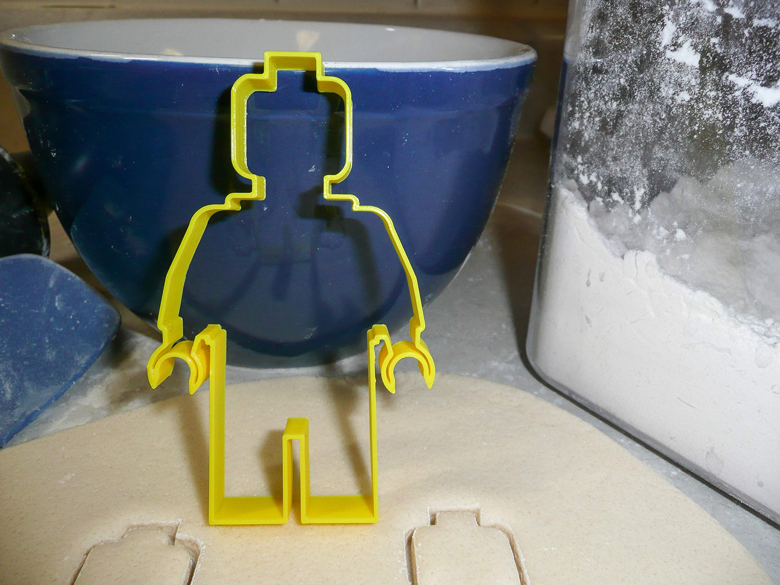 LEGO COMPATIBLE PERSON BUILDING BLOCK CHARACTER SPECIAL OCCASION COOKIE CUTTER BAKING TOOL 3D PRINTED MADE IN USA PR450