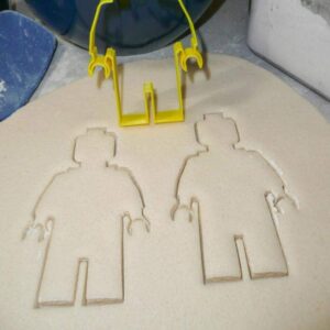 LEGO COMPATIBLE PERSON BUILDING BLOCK CHARACTER SPECIAL OCCASION COOKIE CUTTER BAKING TOOL 3D PRINTED MADE IN USA PR450