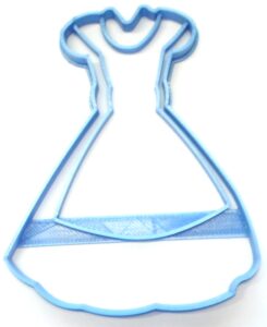 alice in wonderland adventures princess dress movie character cookie cutter usa made pr2912