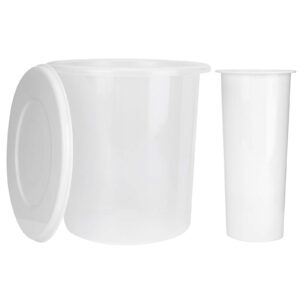 Plastic Ice Bucket Reusable Shaved Ice Molds for Container Cool Drinks Slushies Cocktails Tool Household Supplies 9.8oz