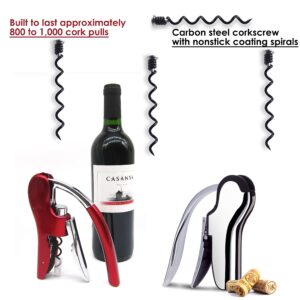 Best 5 Pack Replacement Corkscrew Spiral/Worm for KAYCROWN and BestUtensils Wine Opener