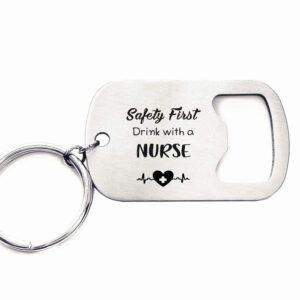 Nurse Gifts for Men Women Nursing Graduation Nurse Practitioner Gifts Nurse Bottle Opener Christmas Gifts for Nurse