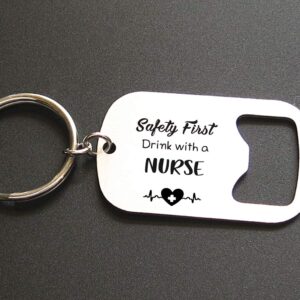 Nurse Gifts for Men Women Nursing Graduation Nurse Practitioner Gifts Nurse Bottle Opener Christmas Gifts for Nurse