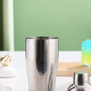 Kyraton Cocktail Shaker, Professional Grade Martini Shaker, Premium Stainless Steel Cocktail Shaker, Bar Accessories for Home Bars 24oz Total Volume