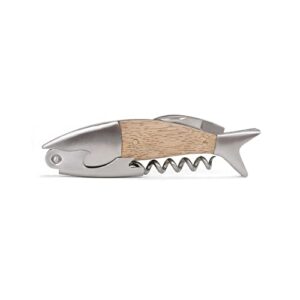 kikkerland lightwood fish corkscrew