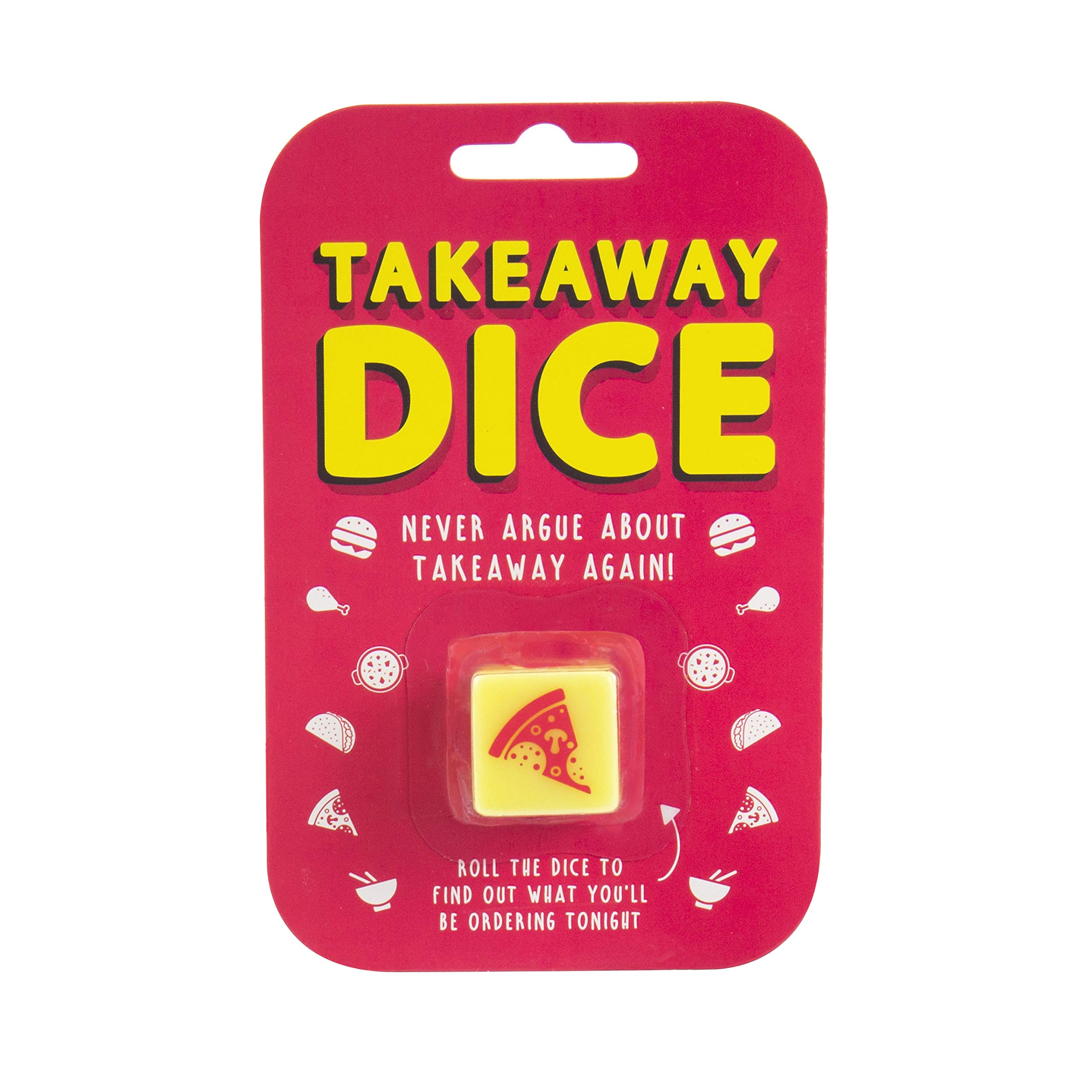 Gift Republic Take Out Dice, Medium, YELLOW