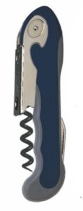 crescendo waiter's corkscrew wine opener - dark blue by franmara