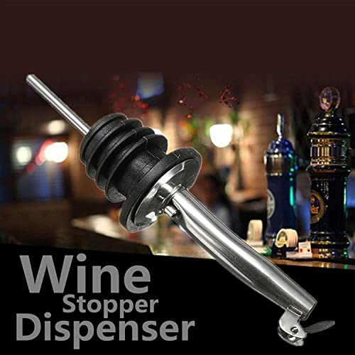 TOBSAYK 10-Pack Rose Liquor Bottle Pourers