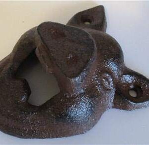 Cast Iron Wall Mounted Pig Bottle Opener