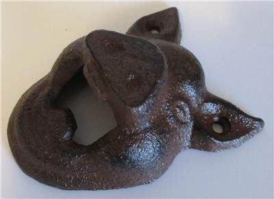 Cast Iron Wall Mounted Pig Bottle Opener