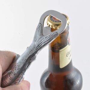 Arthur Court Designs Aluminum Marlin Fish Bottle Opener Fisherman Gift Coastal Barware 7 inch Long