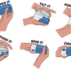 Popchug Shotgun Tool 2.0 Can Opener Pump Action Shot Gunning Tool Coke/Sprite/ Beer/ HardSeltzer Sender This Will Take You’re House Parties Tailgates and More To The Next Level (BLUE)