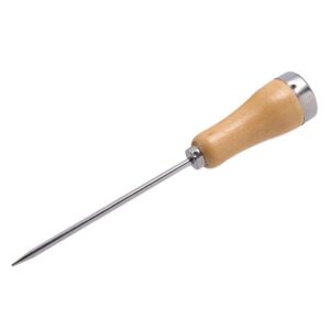 YHCWJZP Ice Pick, Stainless Steel Ice Pick Punch Crusher Icing Breaker Wooden Handle Kitchen Tools Kitchen Supplies