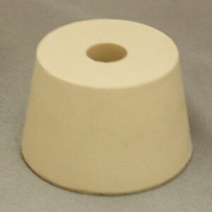 #7-1/2 drilled rubber stopper (pack of 2)