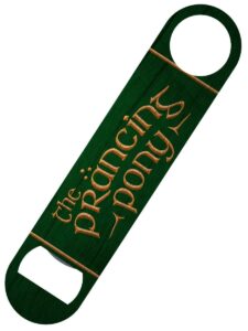 the prancing pony bar blade bottle opener 18x4cm