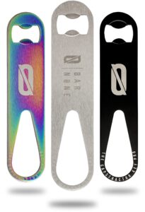 bar none the capstractor key pro | bottle cap opener bar key beer speed bartender church key, stainless