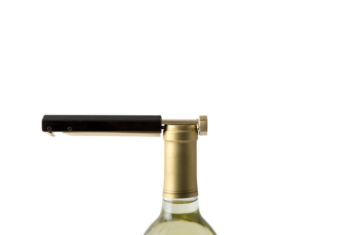 RBT Waiter's Corkscrew Wine Opener (Brass/Black)