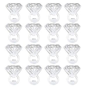 Awtlife 24 Pcs Vintage Diamond Bottle Opener for Wedding Party Favors