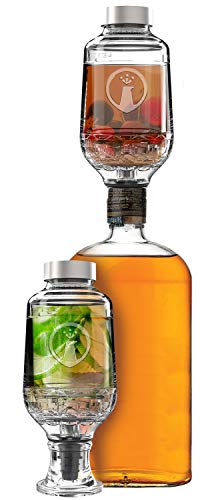 Prepara Tastemaker Craft Mixologist Liquor/Wine Infuser, 9 fl. oz, clear