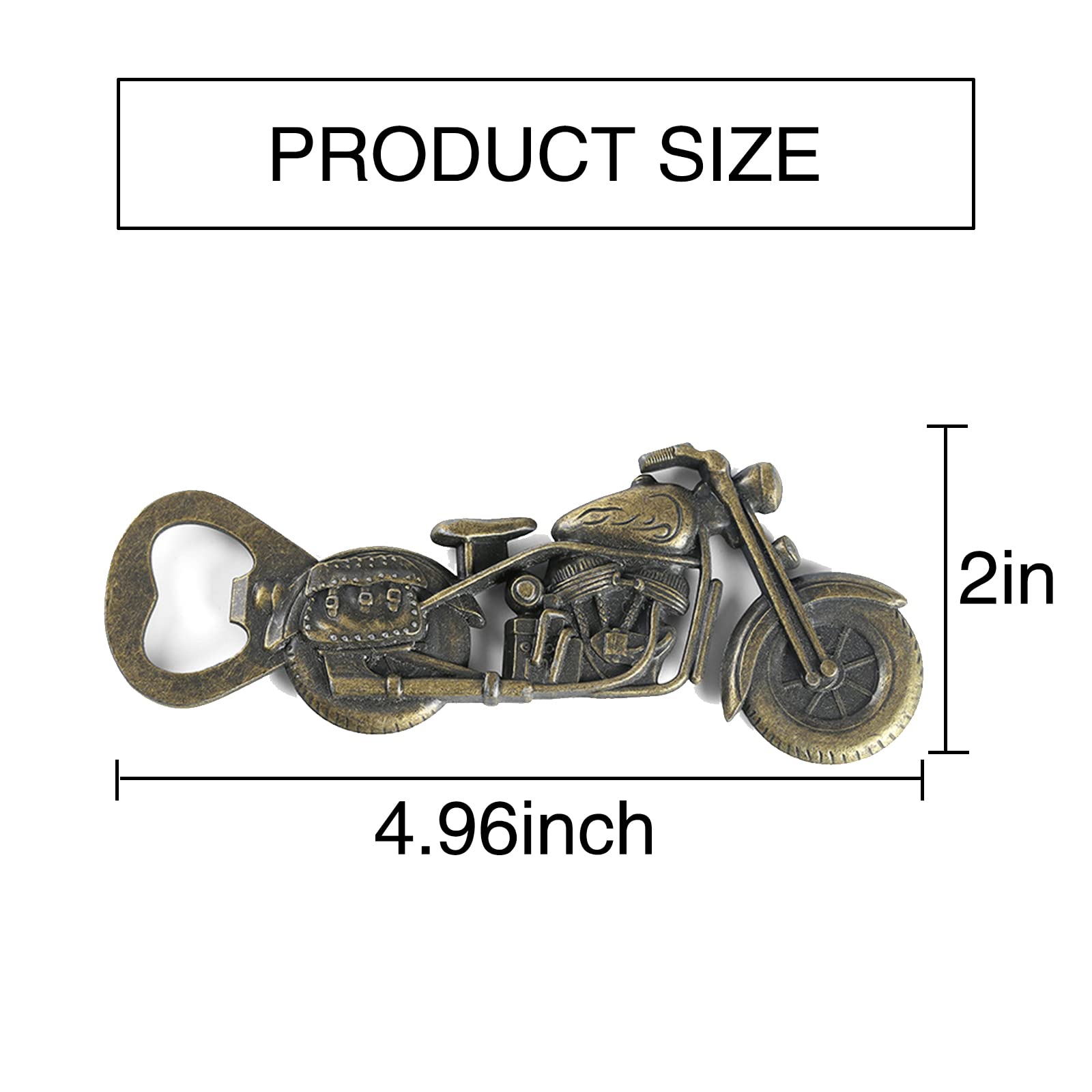 Motorcycle Bottle Opener, Antique Motorcycle Wine Bottle Opener Beer Corkscrew for Outdoor Campaign Bar Restaurant