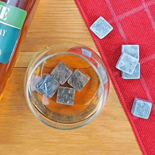 Southern Homewares SH-10197-S9 Natural Marble Whiskey Stones Silver, One Size