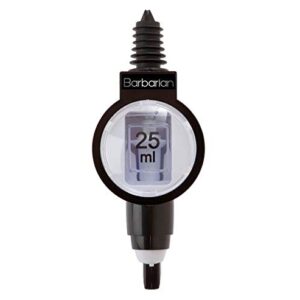 Barbarian 25ml Professional Single Liquor Dispenser - Individual Optic Measure Home Bar Pub Optics Shot